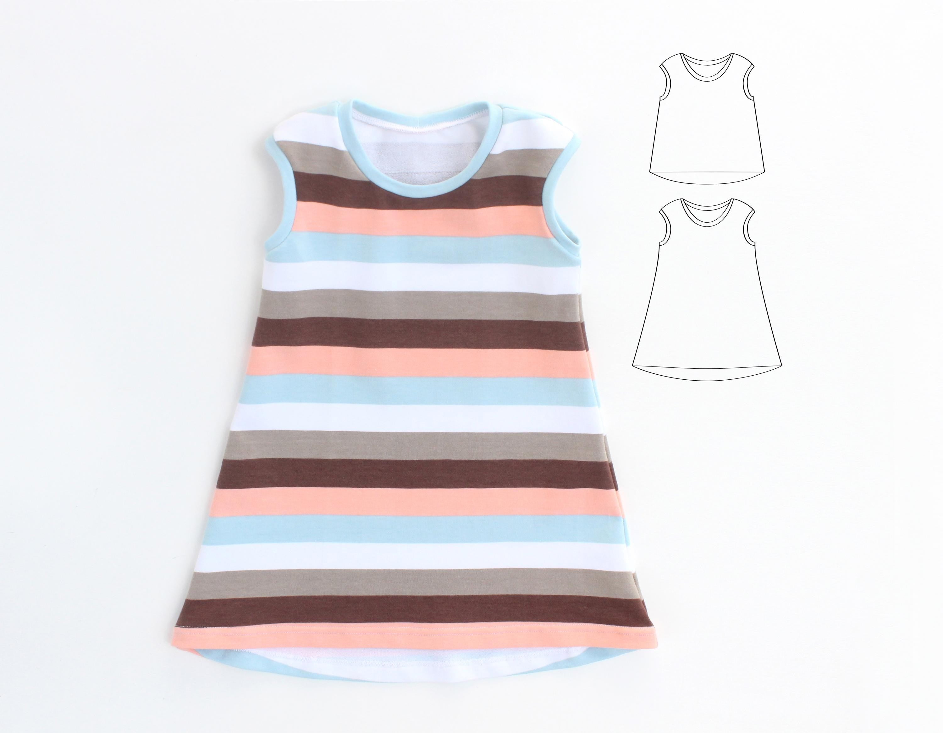 Sprinkle Top & Dress Pattern – Puperita